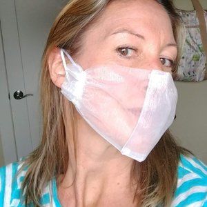 Handmade | Accessories | Sheer Organza See Thru Face Covering Set Of 6 ...